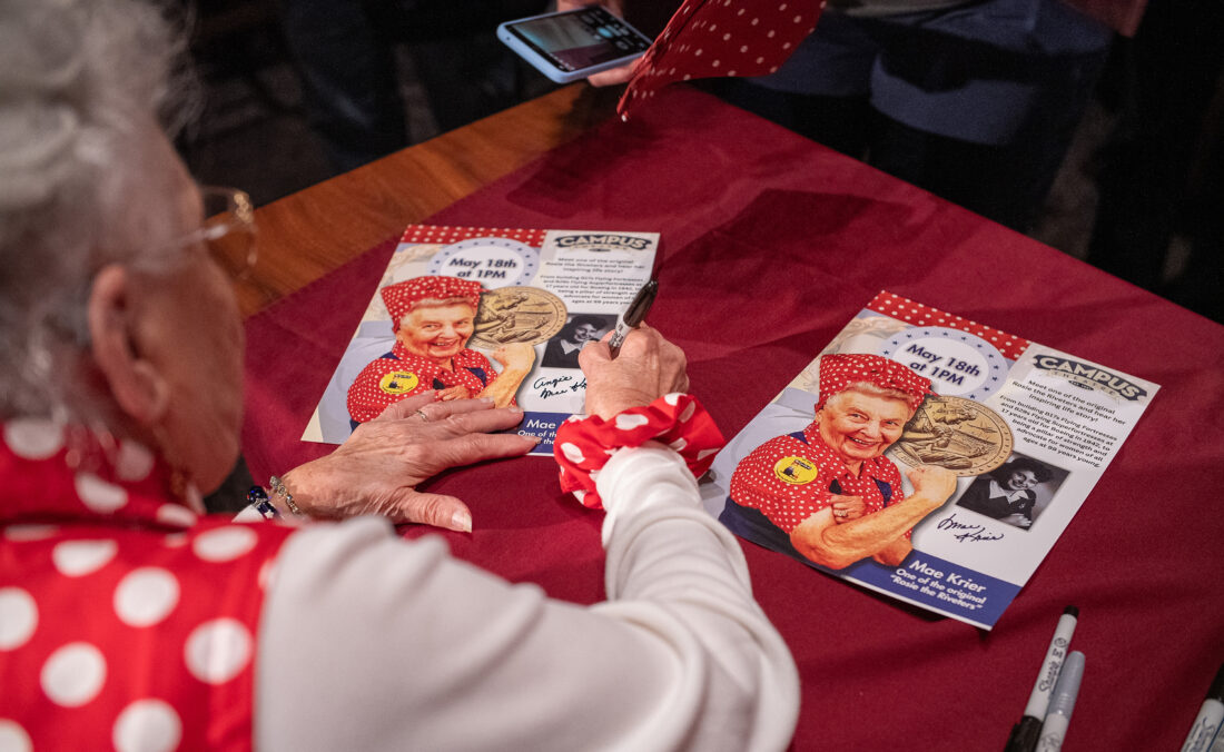 ‘A little boost’: Real-life ‘Rosie the Riveter’ addresses history ...
